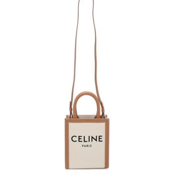 Celine | Bags | Celine Natural Mini Tote Cabas Tan Vertical | Poshmark